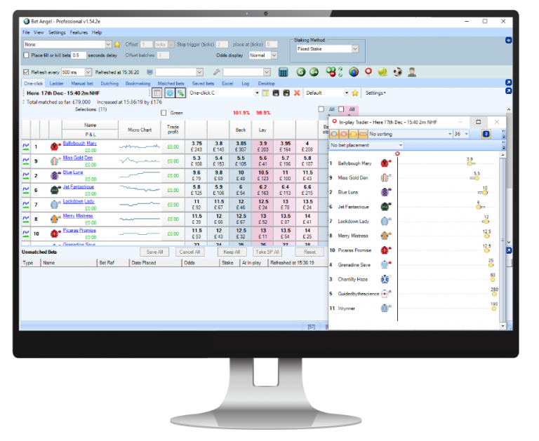 Bet Angel Professional - Bet Angel | Betfair Trading Software